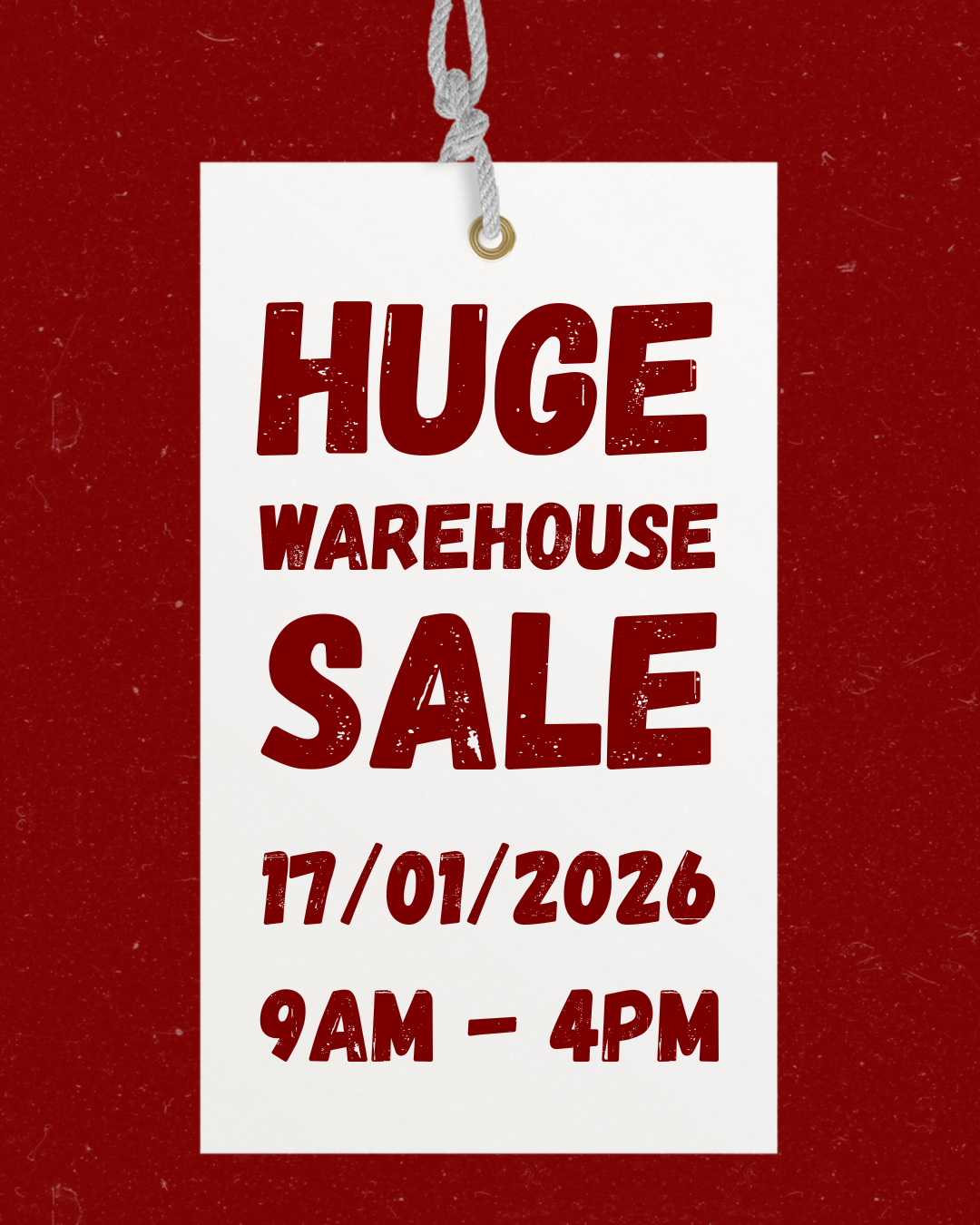 The Lazy Jacks Warehouse Sale Returns